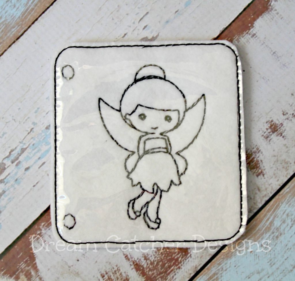 In The Hoop Fairy Sparkle Bell Inspired Princess Coloring Page ...