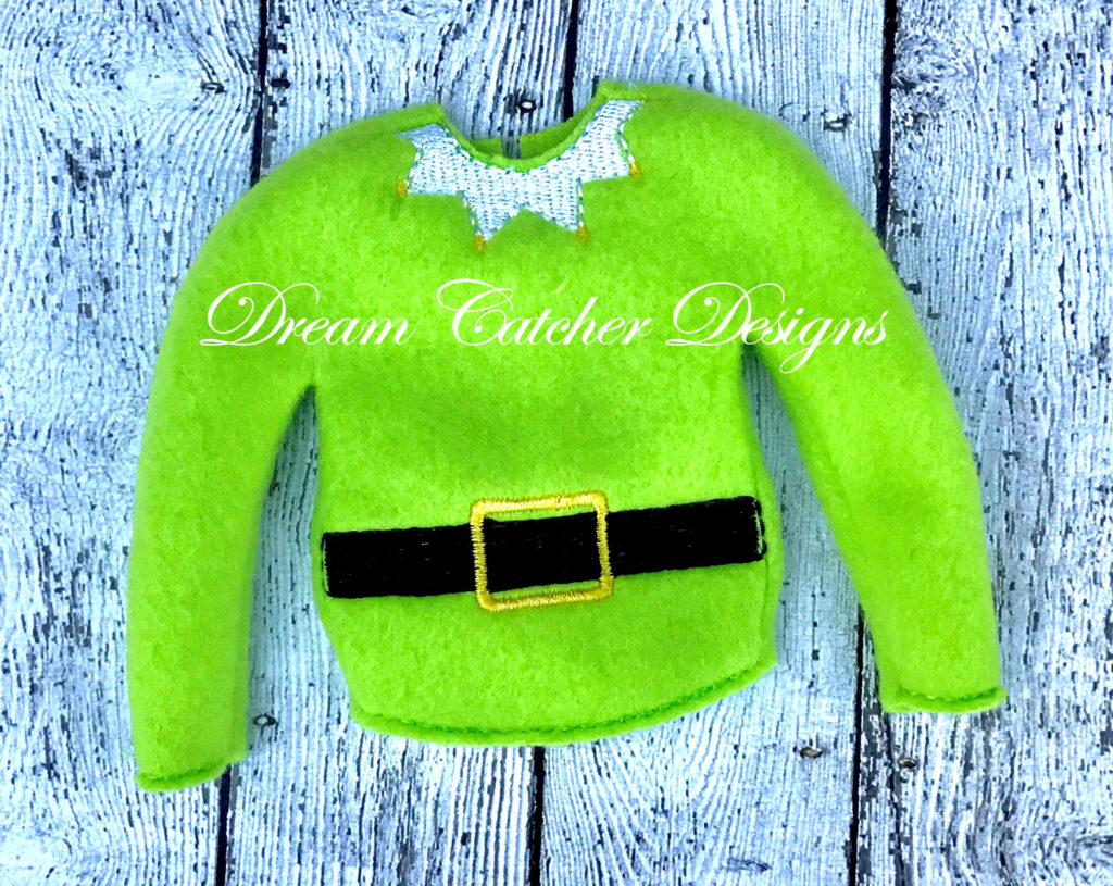 In The Hoop Christmas Elf Bundle Set Elf/Doll Christmas Embroidery ...