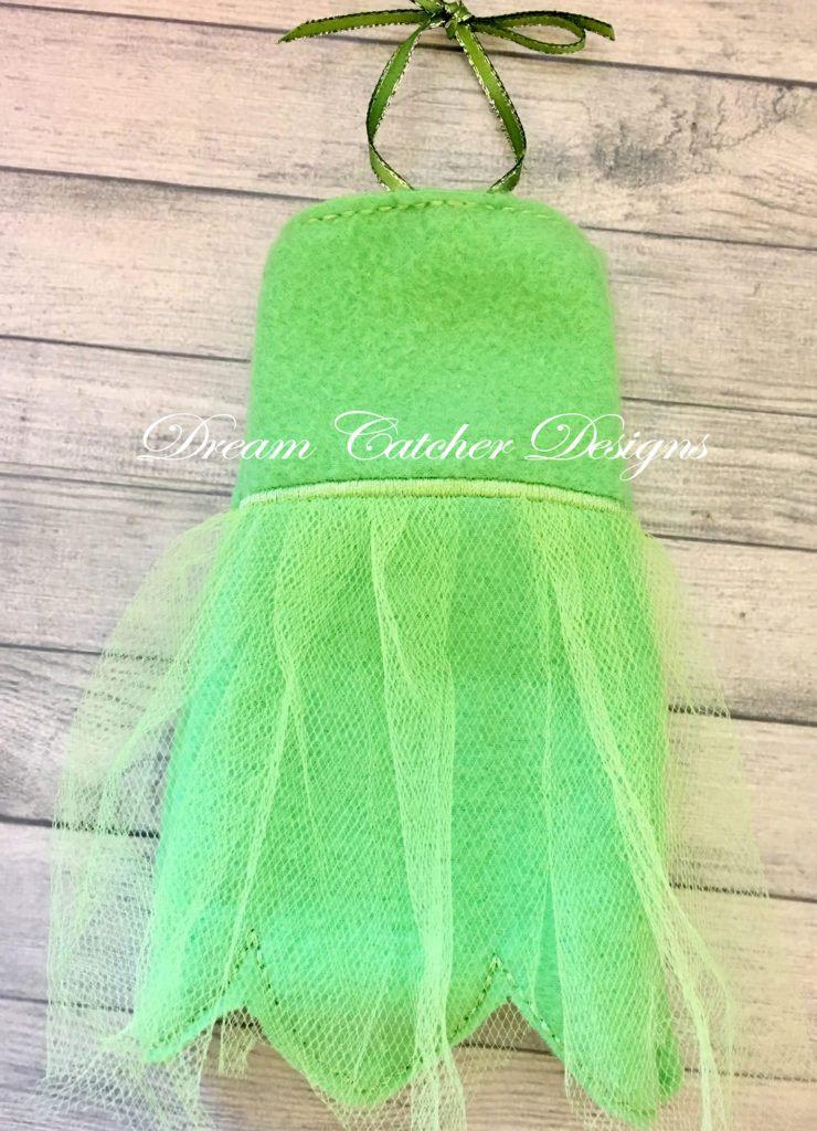 In The Hoop Fairy Dress Elf/Doll Clothes Embroidery Design - The ...